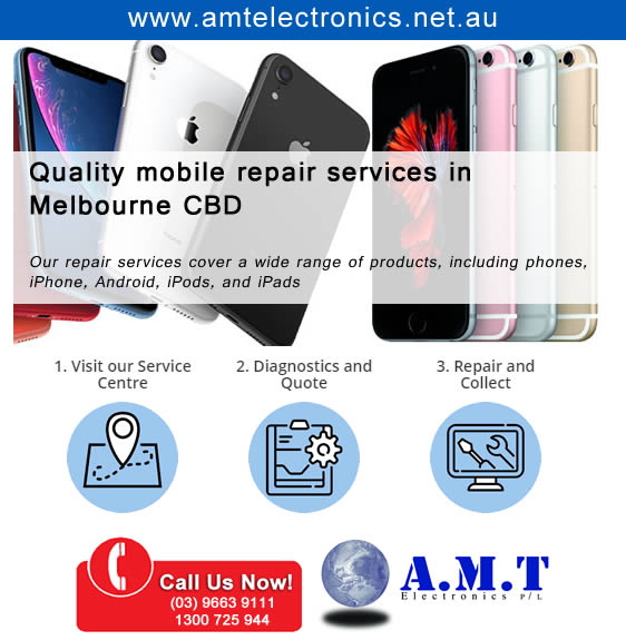 Phone Repairs Full range of iPhone and Android repair servicesAMT ...